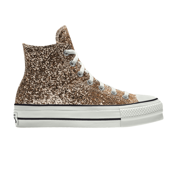 Buy Chuck Taylor All Star High Platform 'Glitter' By You - 570626C | GOAT