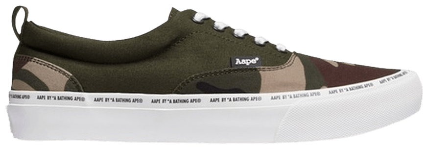 Buy BAPE AAPE Lace 'Green Camo' - AAPSHM6567XXG GRZ | GOAT