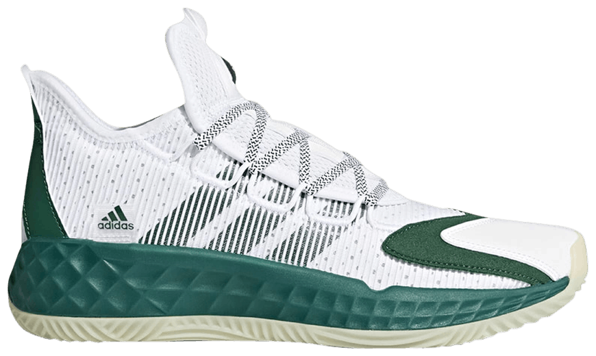 Buy Adidas Pro Boost Low 'White Dark Green' - FW9504 | GOAT