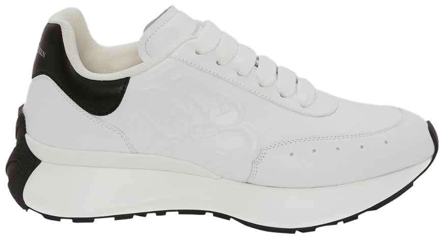Buy Alexander McQueen Wmns Sprint Runner 'White Black' - 687995 WIABU ...