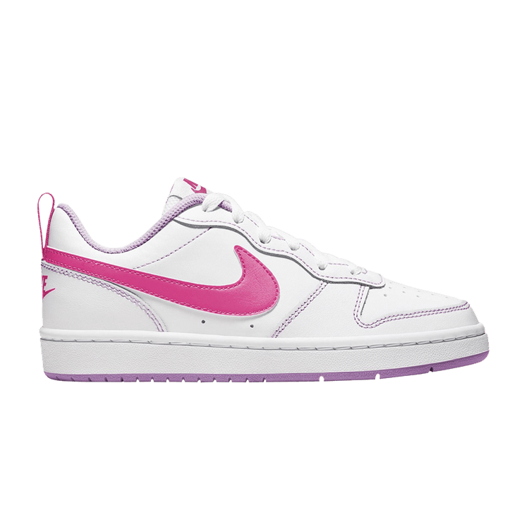 Buy Nike Court Borough Low 2 GS 'White Hyper Pink' - BQ5448 111 | GOAT