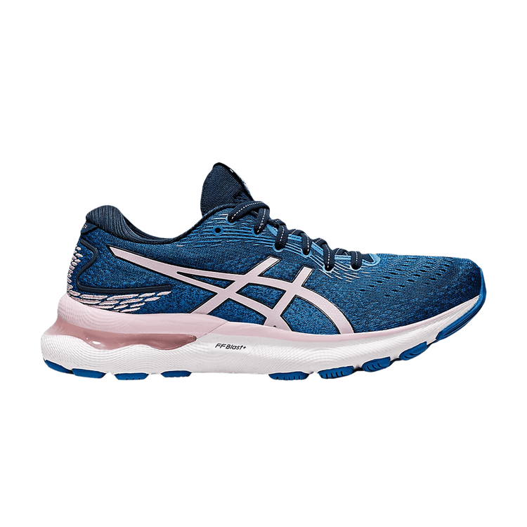 Buy Asics Wmns Gel Nimbus 24 'French Blue Barely Rose' - 1012B201 400 ...