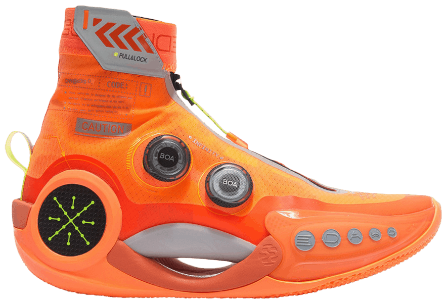 Buy Li-Ning Way of Wade 9 Infinity 'Caution' - ABER003 6 | GOAT