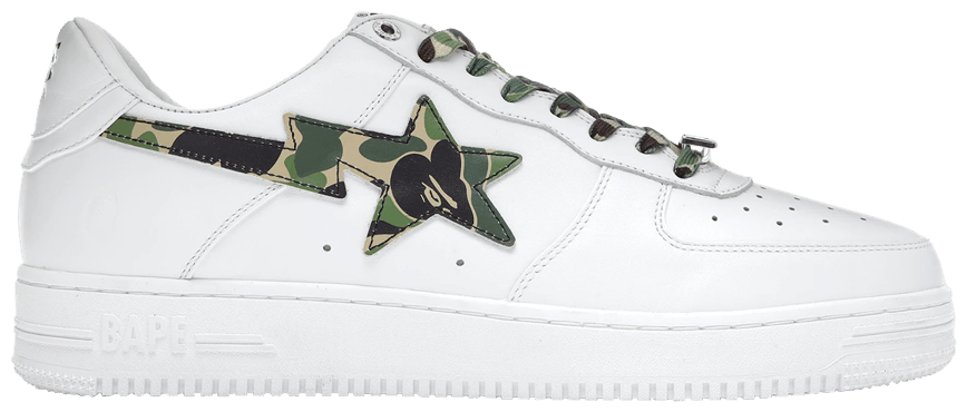 Buy Bapesta Low 'ABC Camo - Green' - 1H20191045 GRN | GOAT