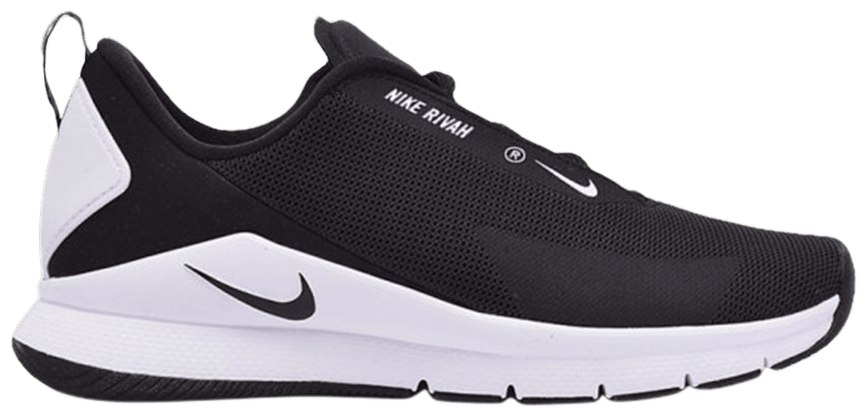 Buy Nike Wmns Rivah 'Black White' - AH6774 004 | GOAT