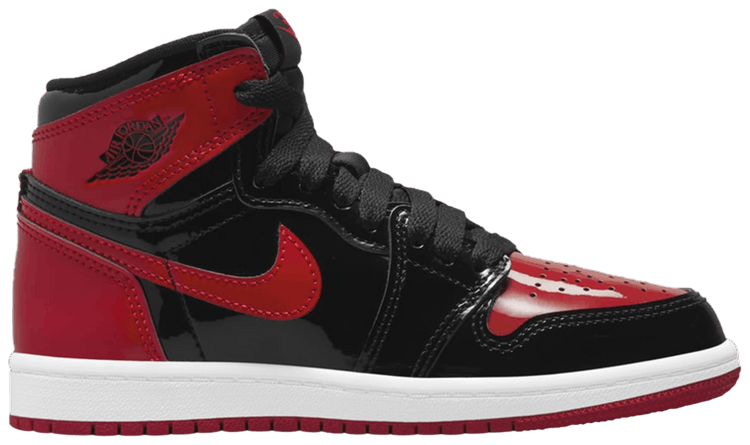 Air Jordan 1 Retro High OG PS 'Patent Bred' | GOAT