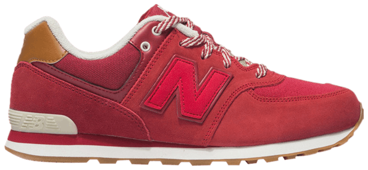 Buy New Balance 574 Big Kid Wide 'Collegiate' - KL574NJG W | GOAT