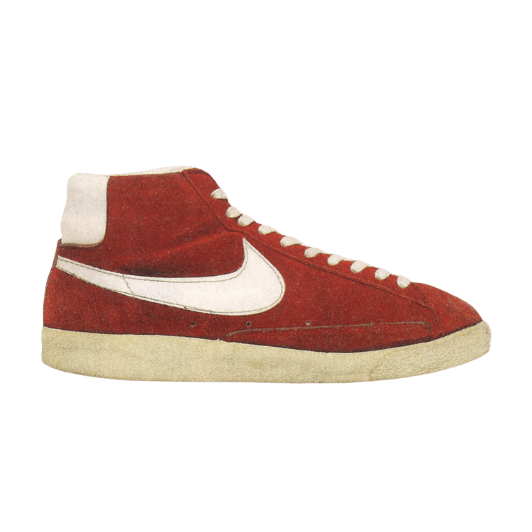 Buy Nike Blazer Suede High 'Red' 1972 - 4125 | GOAT