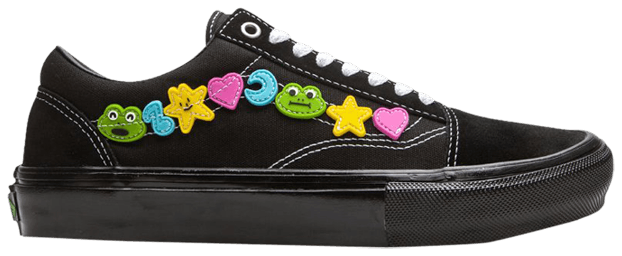 Buy Frog Skateboards x Vans Skate Old Skool 'Black' - VN0A5HF33LT | GOAT