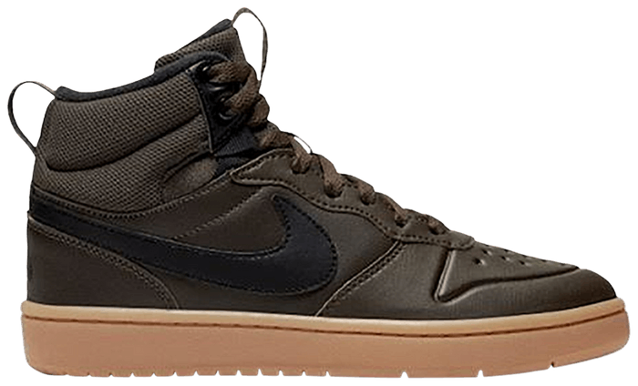 Buy Nike Court Borough Mid 2 Boot GS 'Baroque Brown Gum' - BQ5440 200 ...