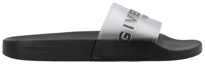 Buy Givenchy Wmns Slide 'Transparent White Black' - BE3004E188 116 | GOAT