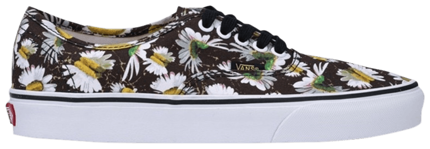 Buy Vans Authentic 'Mutated Daisy - Black' - VN0A5HZS9FV | GOAT