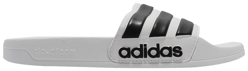 Buy Adidas Adilette Shower Slide 'White Black' - GZ5921 | GOAT