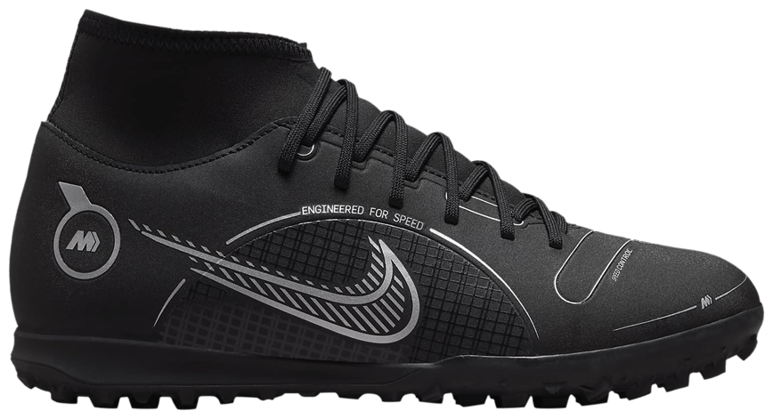 Buy Nike Mercurial Superfly 8 Club TF 'Black Metallic Silver' - DJ2909 ...