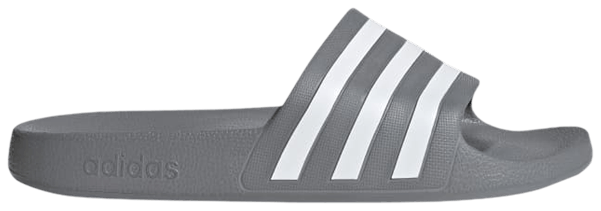 Buy Adilette Aqua Slides 'Grey' - F35538 | GOAT