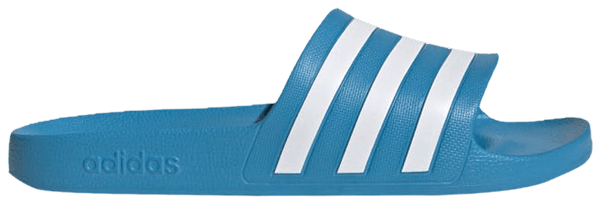 Buy Adidas Adilette Aqua Slides 'Solar Blue' - FY8047 | GOAT