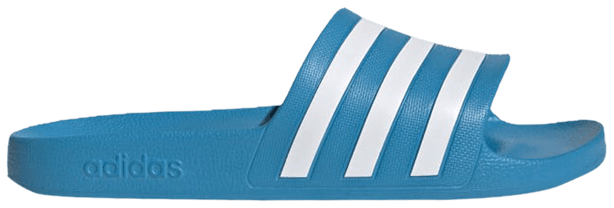Buy Adidas Adilette Aqua Slides 'Solar Blue' - FY8047 | GOAT