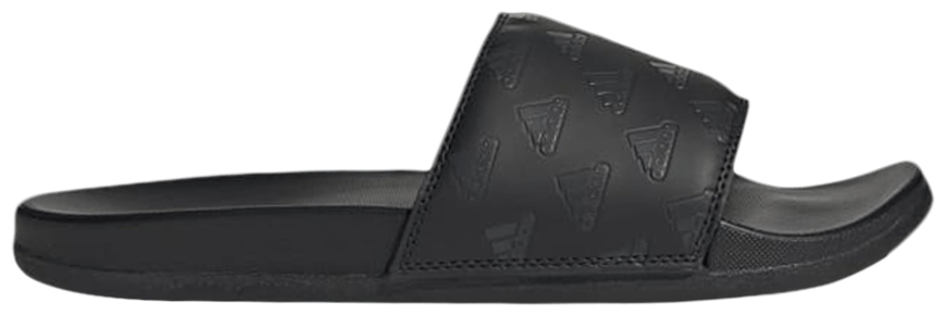 Buy Adilette Comfort Slide 'Repeat Logo - Black' - GV9736 | GOAT