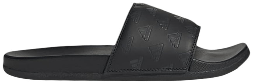 Buy Adilette Comfort Slide 'Repeat Logo - Black' - GV9736 | GOAT