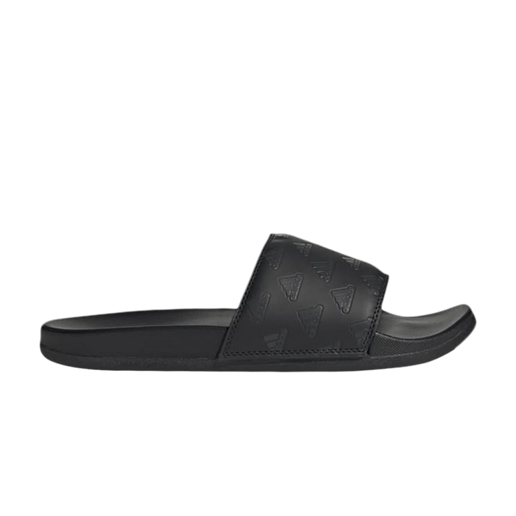 Buy Adilette Comfort Slide 'Repeat Logo - Black' - GV9736 | GOAT UK