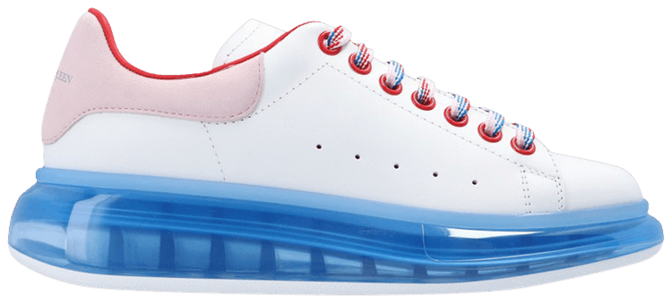 Buy Alexander McQueen Wmns Oversized Sneaker 'White Blue Buy Alexander McQueen Wmns Oversized Sneaker 'White Blue