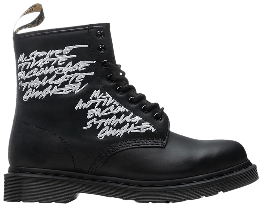 Futura Laboratories x 1460 'Embroidered Black' | GOAT