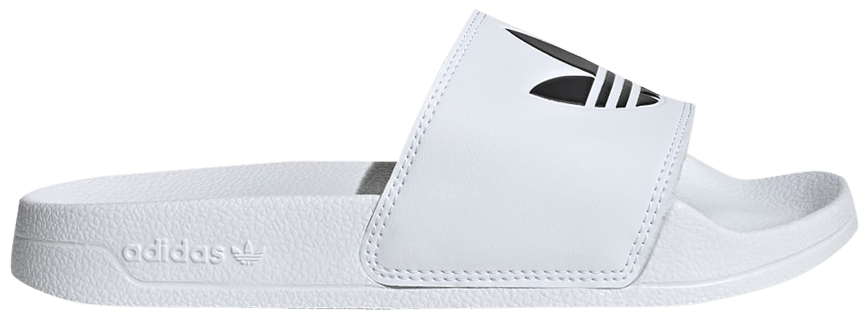Buy Adidas Adilette Lite Slide J 'White Black' - EG8272 | GOAT