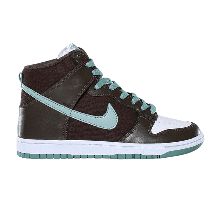 Buy Nike Wmns Dunk High Skinny 'Brown Sable Green' - 429984 201 | GOAT
