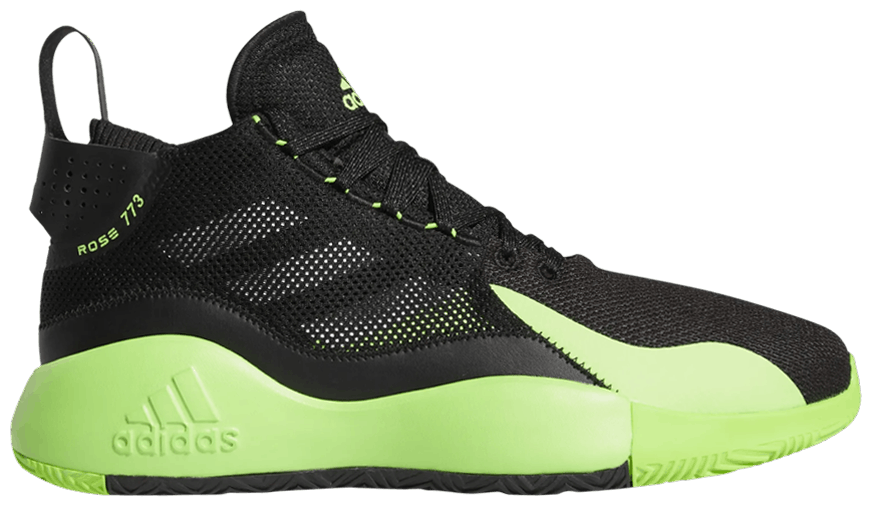 Buy Adidas D Rose 773 2020 'Black Team Solar Green' - FZ1268 | GOAT