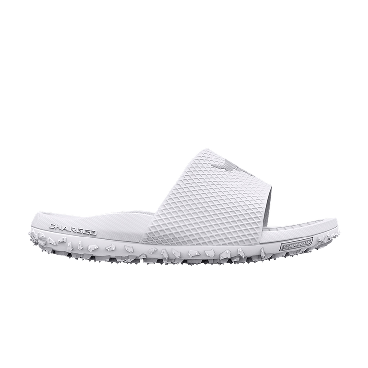 Buy Under Armour Project Rock Slide 'White Halo Grey' - 3025237 101 | GOAT