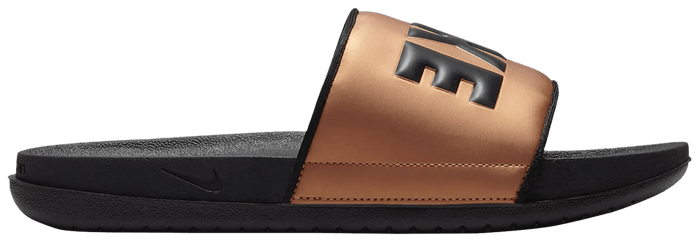 Buy Nike Wmns OffCourt Slide 'Metallic Copper' - BQ4632 800 | GOAT