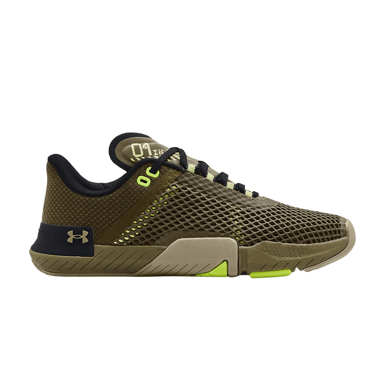 Buy Under Armour TriBase Reign 4 'Tent Black' - 3025052 300 | GOAT