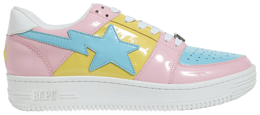 Buy Bapesta Low 'Pink Baby Blue' - 1E80191001 PNK | GOAT