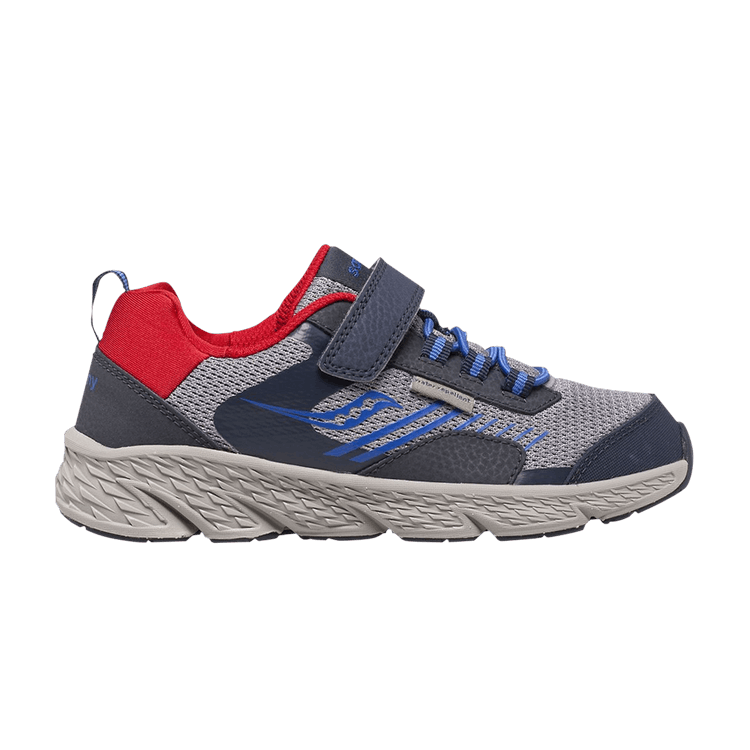 Buy Saucony Wind Shield A/C Big Kid 'Navy Grey Red' - SK265056 | GOAT