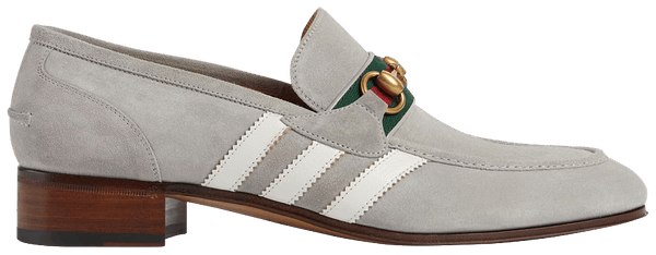 Buy Adidas x Gucci Loafer 'Grey Suede' - 702283 1DPM0 1470 | GOAT