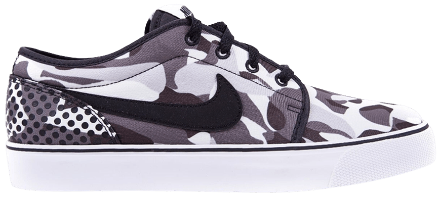 Buy Nike Toki Low TXT Print 'Black White Camo' - 631697 100 | GOAT