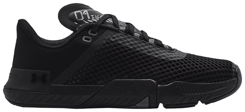 Buy Under Armour TriBase Reign 4 'Triple Black' - 3025052 003 | GOAT