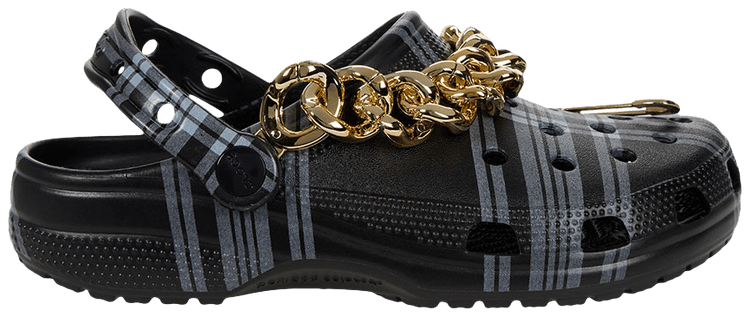 Buy Crocs Clueless x Classic Clog 'Black Plaid' - 207726 001 | GOAT