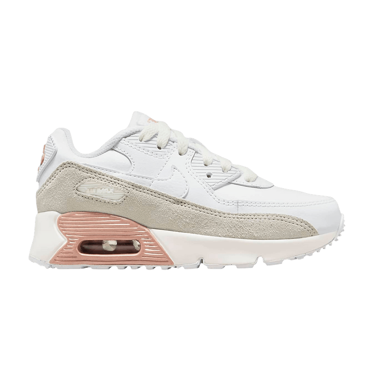 Buy Nike Air Max 90 Leather PS 'White Metallic Red Bronze' - CD6867 117 ...