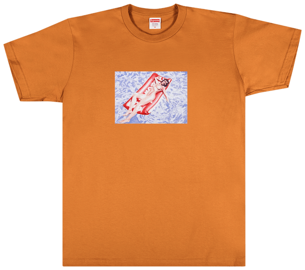 Buy Supreme Float Tee 'Burnt Orange' - SS22T73 BURNT ORANGE | GOAT