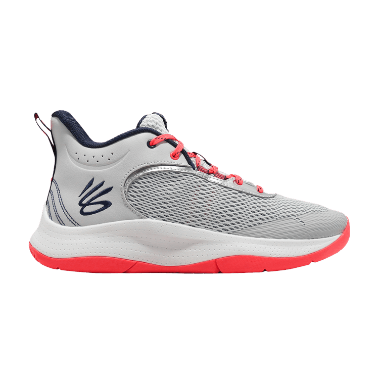 Buy Under Armour Curry 3Z6 'Grey Red' - 3025090 101 | GOAT