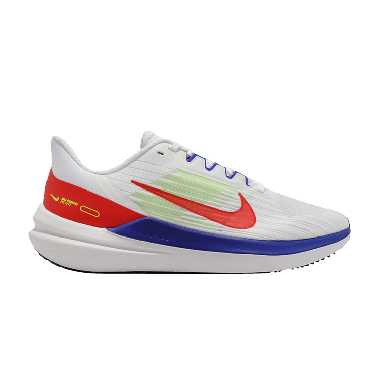 Buy Nike Air Winflo 9 'White Racer Blue Crimson' - DX3355 100 | GOAT