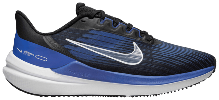 Buy Nike Air Winflo 9 'Black Old Royal' - DD6203 004 | GOAT
