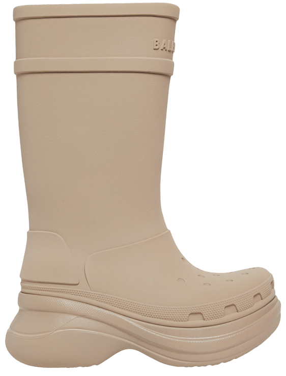 Buy Crocs x Balenciaga Clog Boot 2.0 'Beige' - 677384 W1S8E 2500 | GOAT