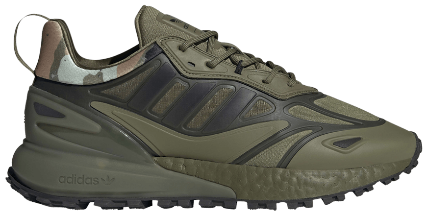Buy Adidas ZX 2K Boost 2.0 Trail 'Focus Olive Camo' - GZ7784 | GOAT