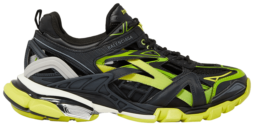 Buy Balenciaga Track.2 Sneaker 'Black Fluorescent Yellow' - 570391 ...