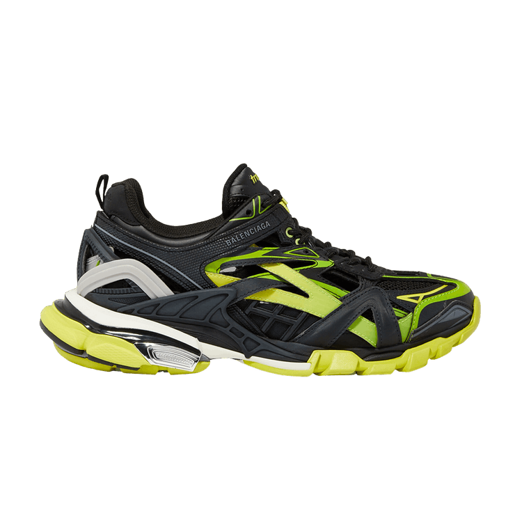 Buy Balenciaga Track.2 Sneaker 'Black Fluorescent Yellow' - 570391 ...