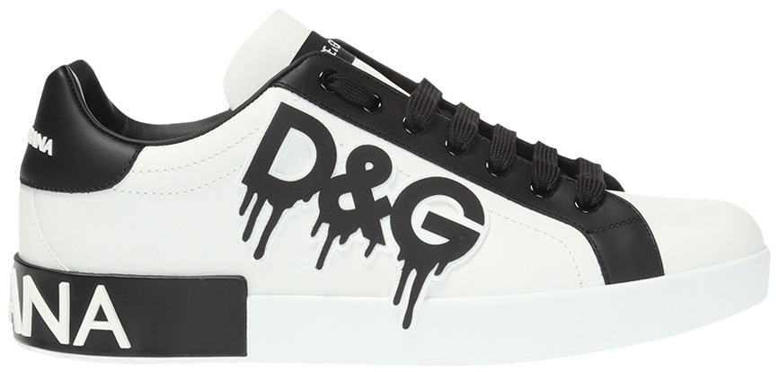 Buy Dolce & Gabbana Portofino 'Logo Paint Drip - White Black' - CS1570 ...