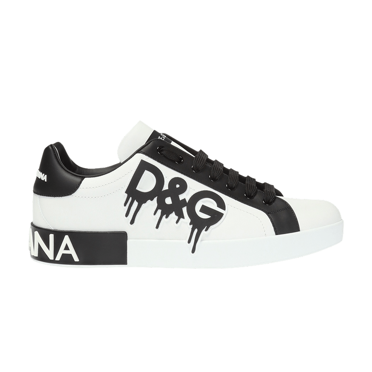 Buy Dolce & Gabbana Portofino 'Logo Paint Drip - White Black' - CS1570 ...