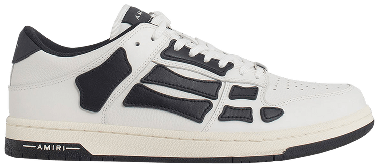 Buy Amiri Wmns Skel Top Low 'White Black' - WFS003 111 - White | GOAT UK